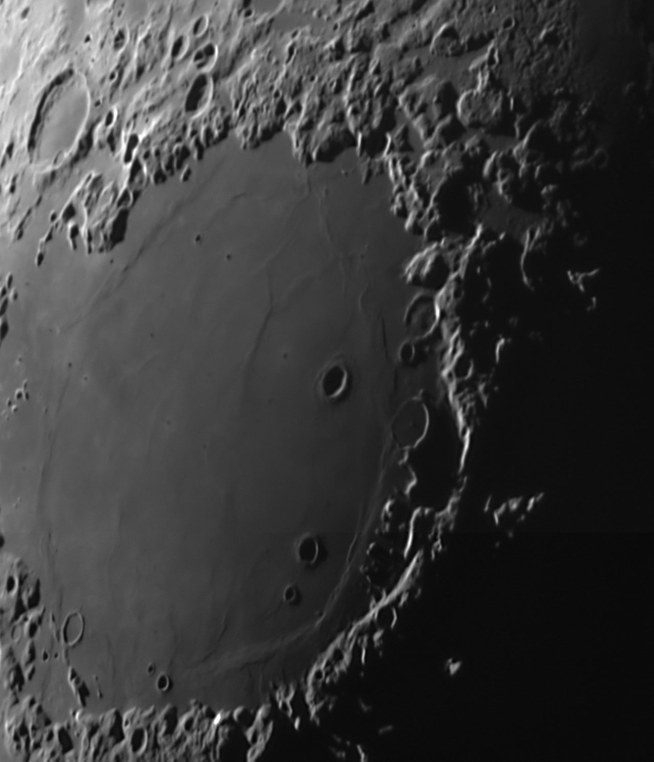 Shadows on the Moon | Pete's Astro Workshop